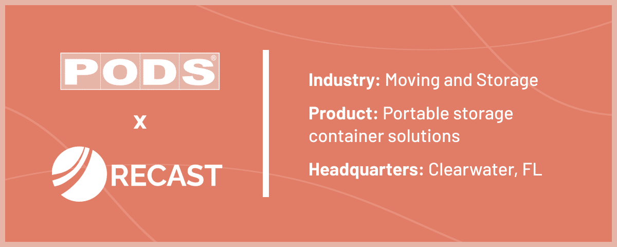 PODS Case Study - Recast